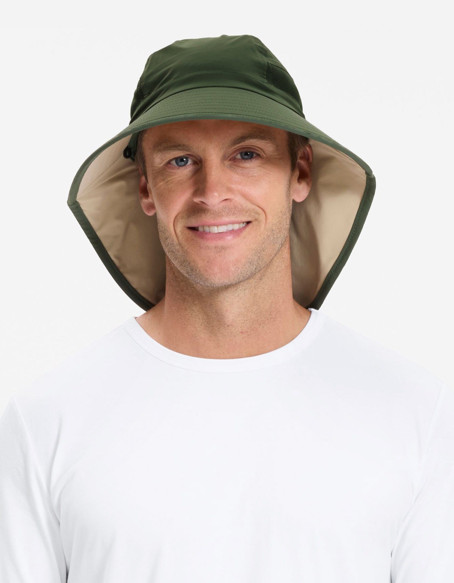 Men’s Trekker Sun Hat UPF 50+ | Tech Performance | Legionnaire Style Solbari UK