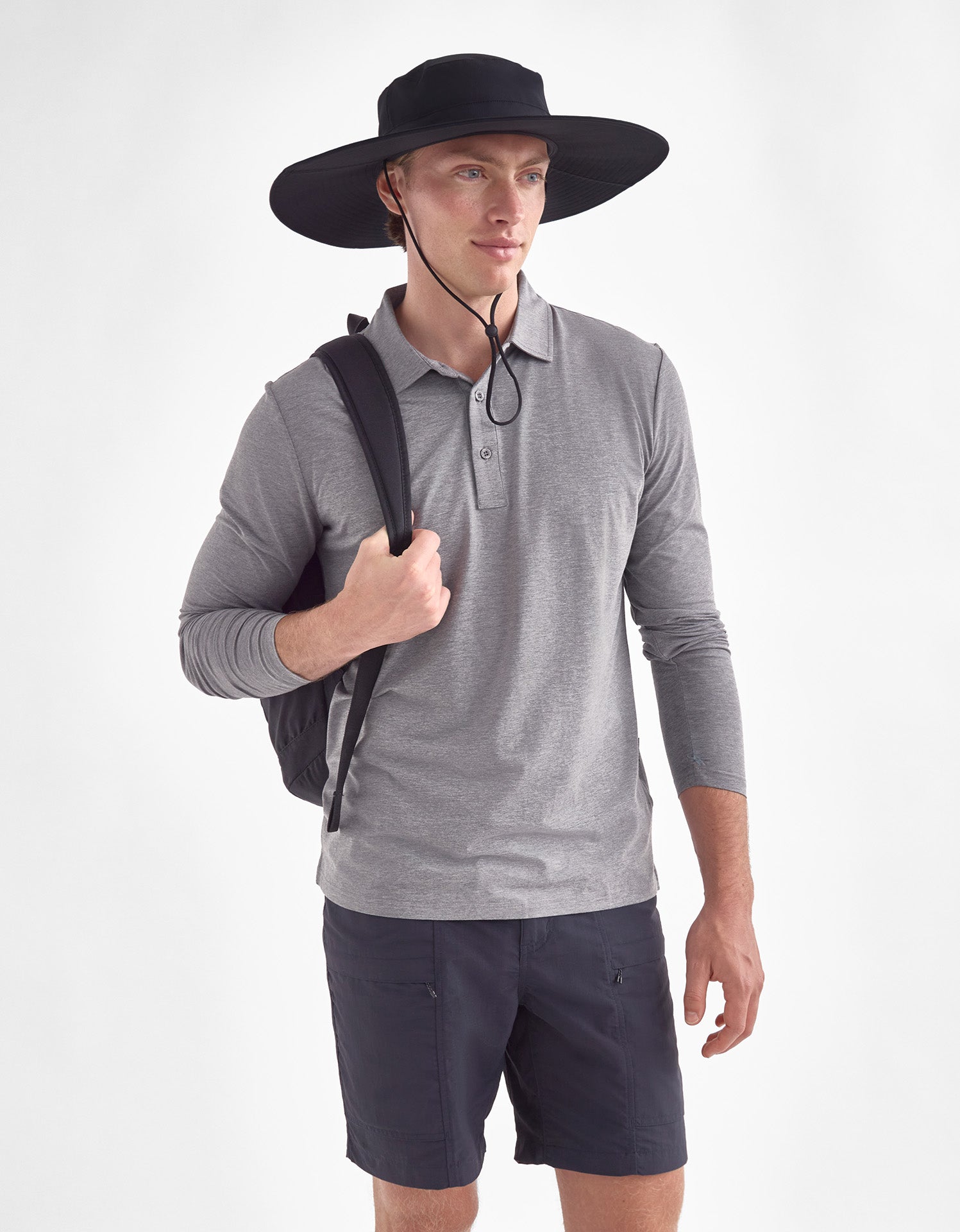 Men’s Ultra Wide Broad Brim Sun Hat UPF 50+ | Outdoor UV Protection Hat ...