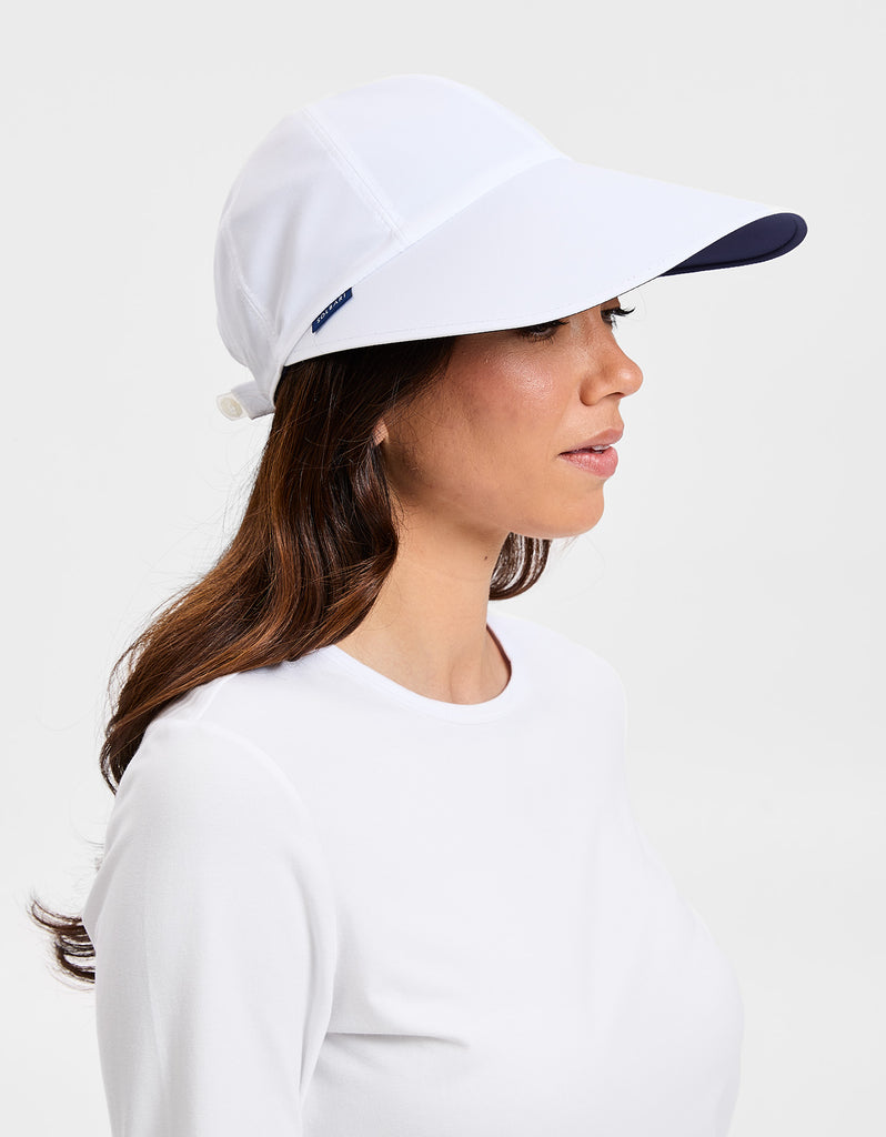 Reversible Ultra Wide Brim Cap, Women's Wide Brim Sun Hat | Solbari UK