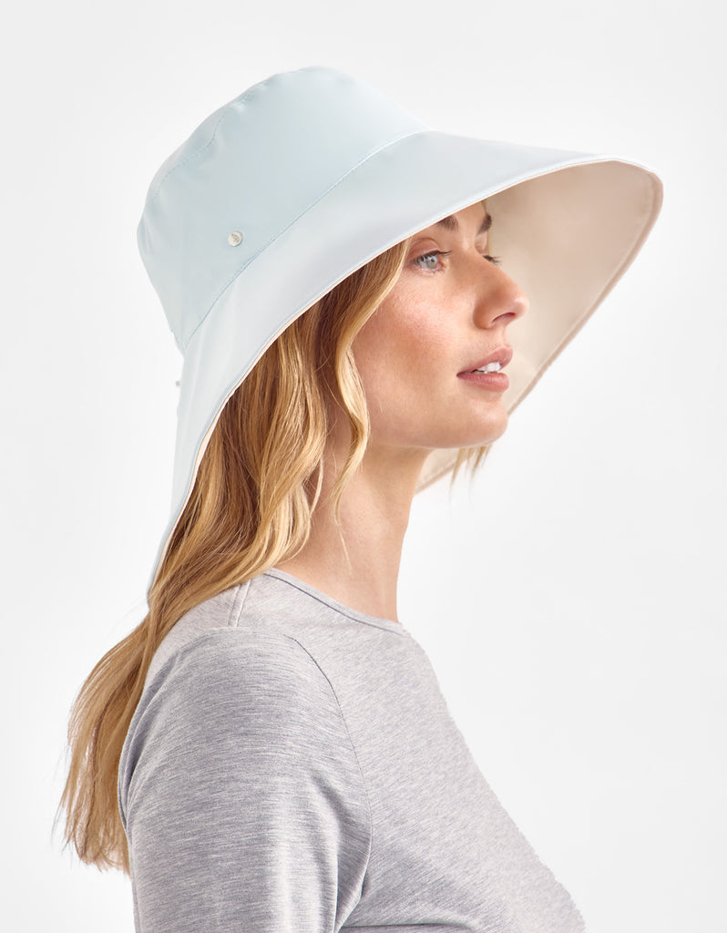 Women's Ultra Wide Brim Hat UPF 50+ | Solbari UK