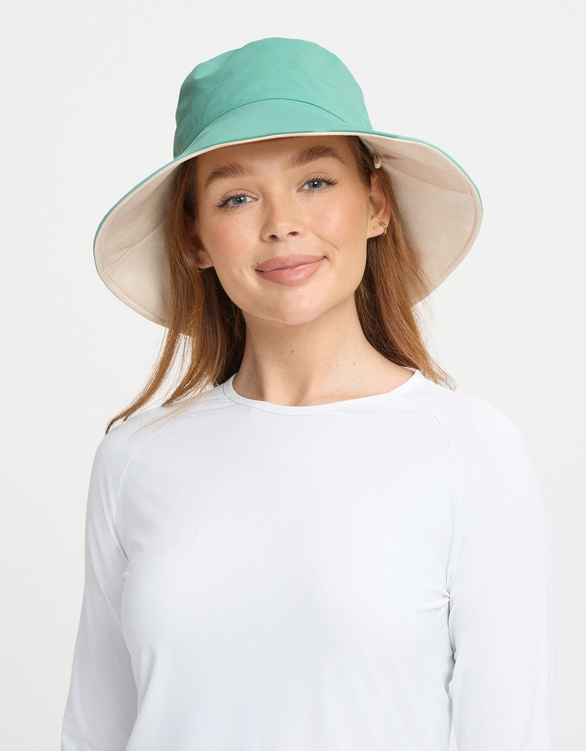Wide Brim Beach Hat, Women's UV Protection Sun Hat UPF50+ | Solbari ...